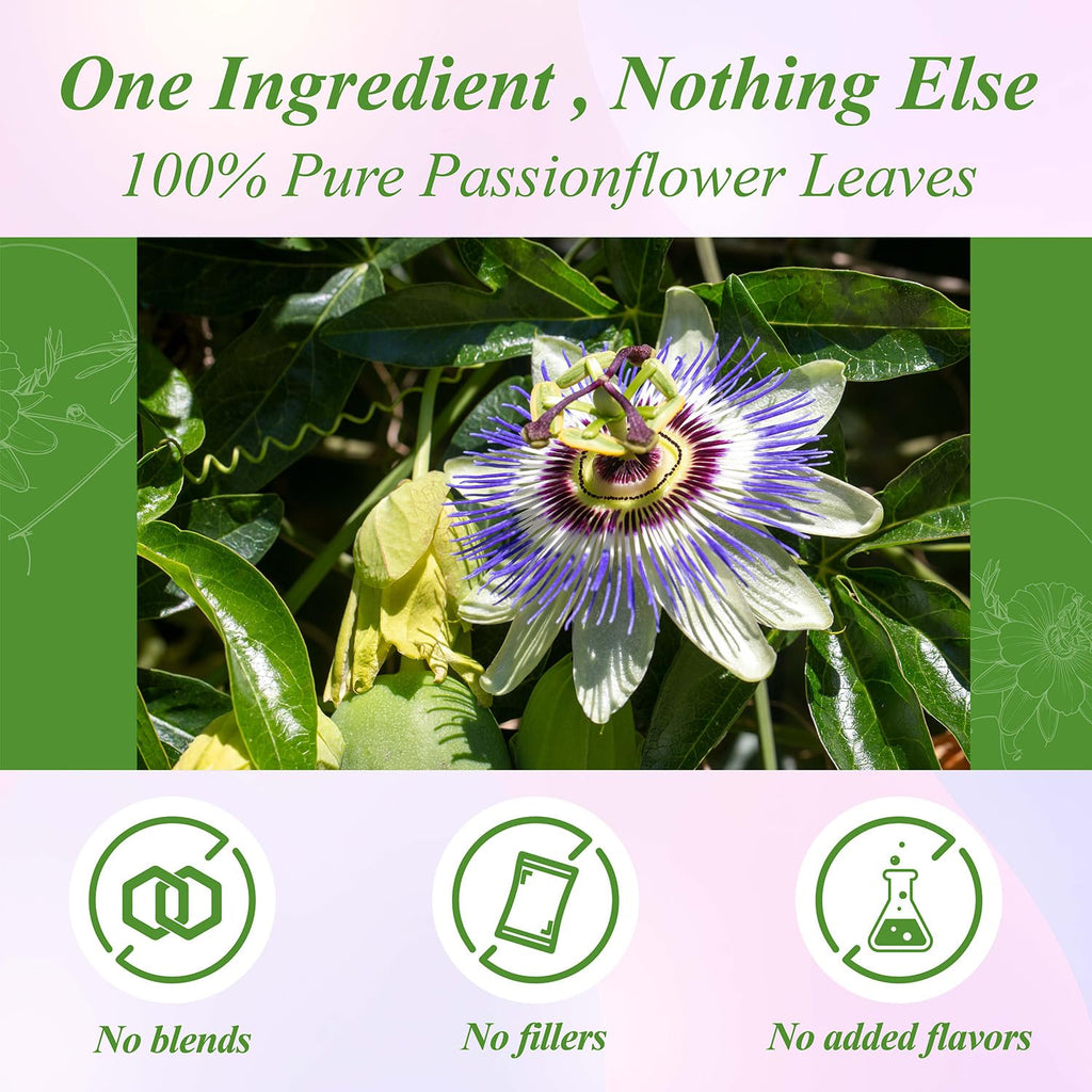 soothing passionflower tea bags