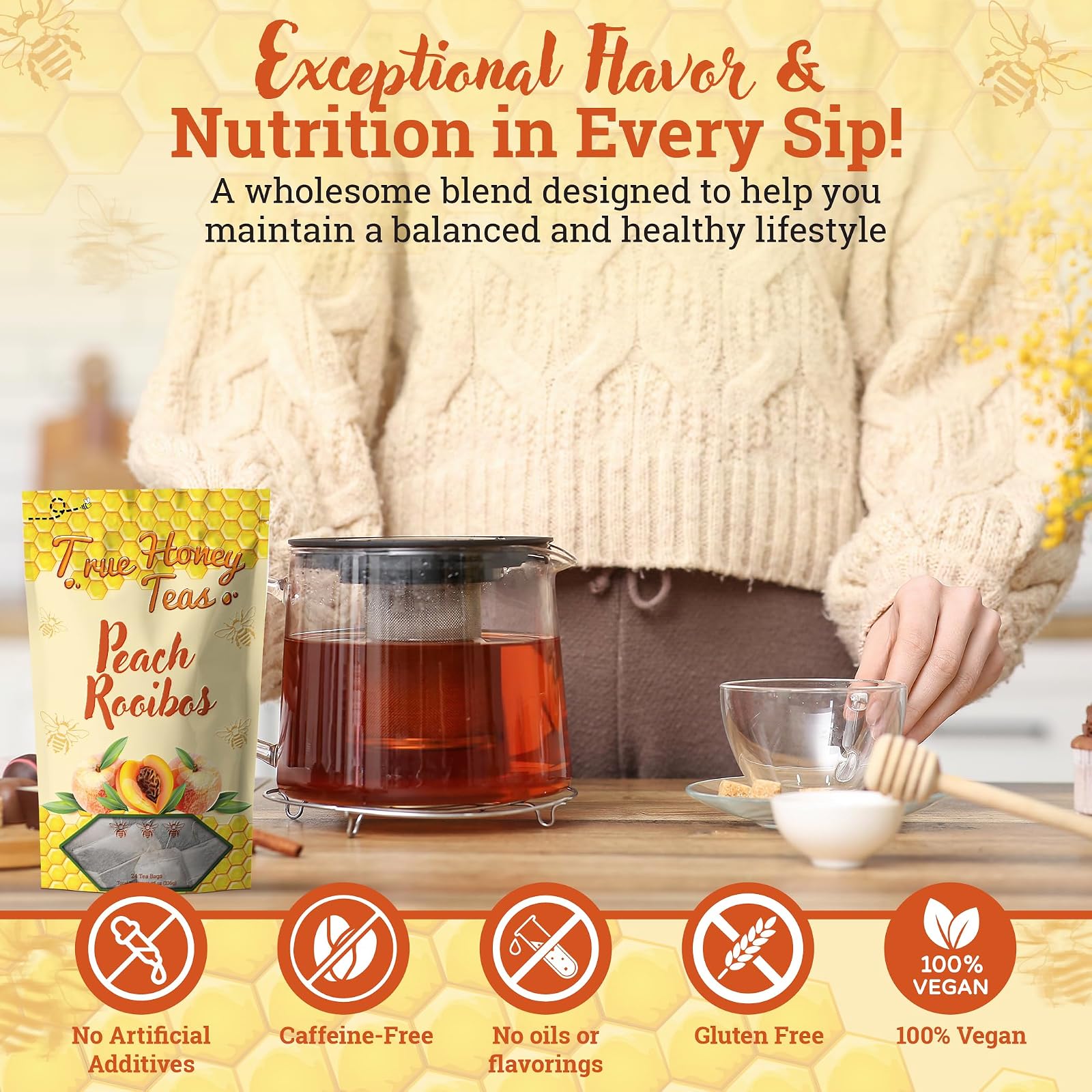 soothing peach rooibos blend