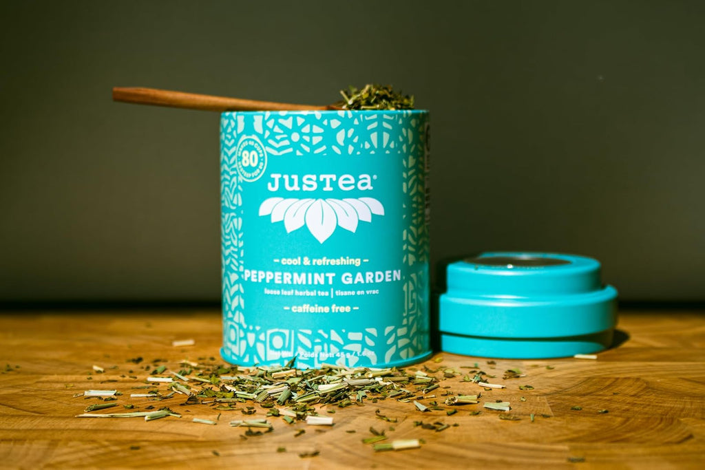soothing peppermint garden infusion
