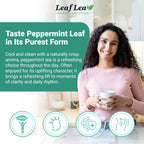 soothing peppermint herbal infusion