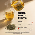 soothing peppermint herbal infusion