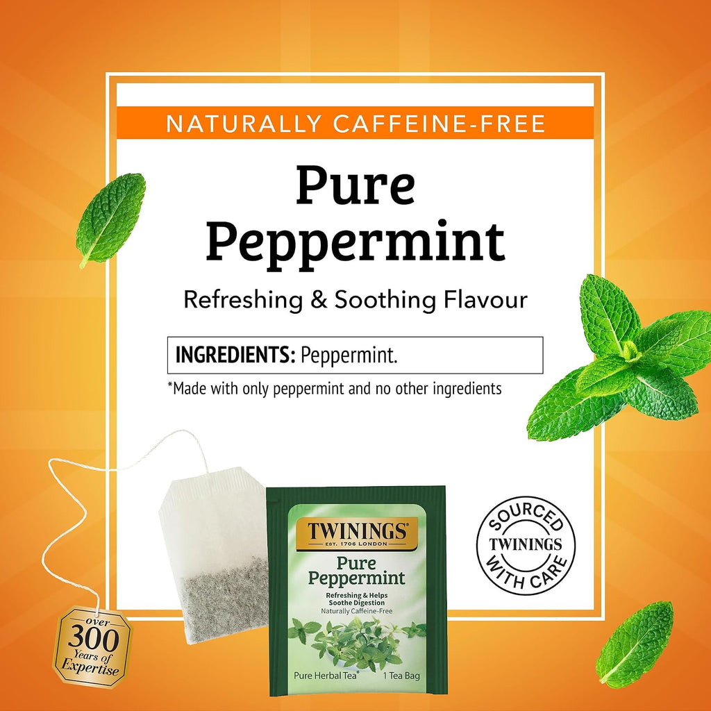 soothing peppermint tea for digestion