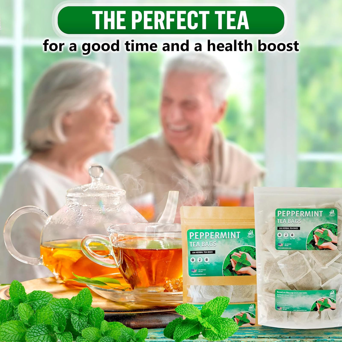 soothing peppermint tea for digestion
