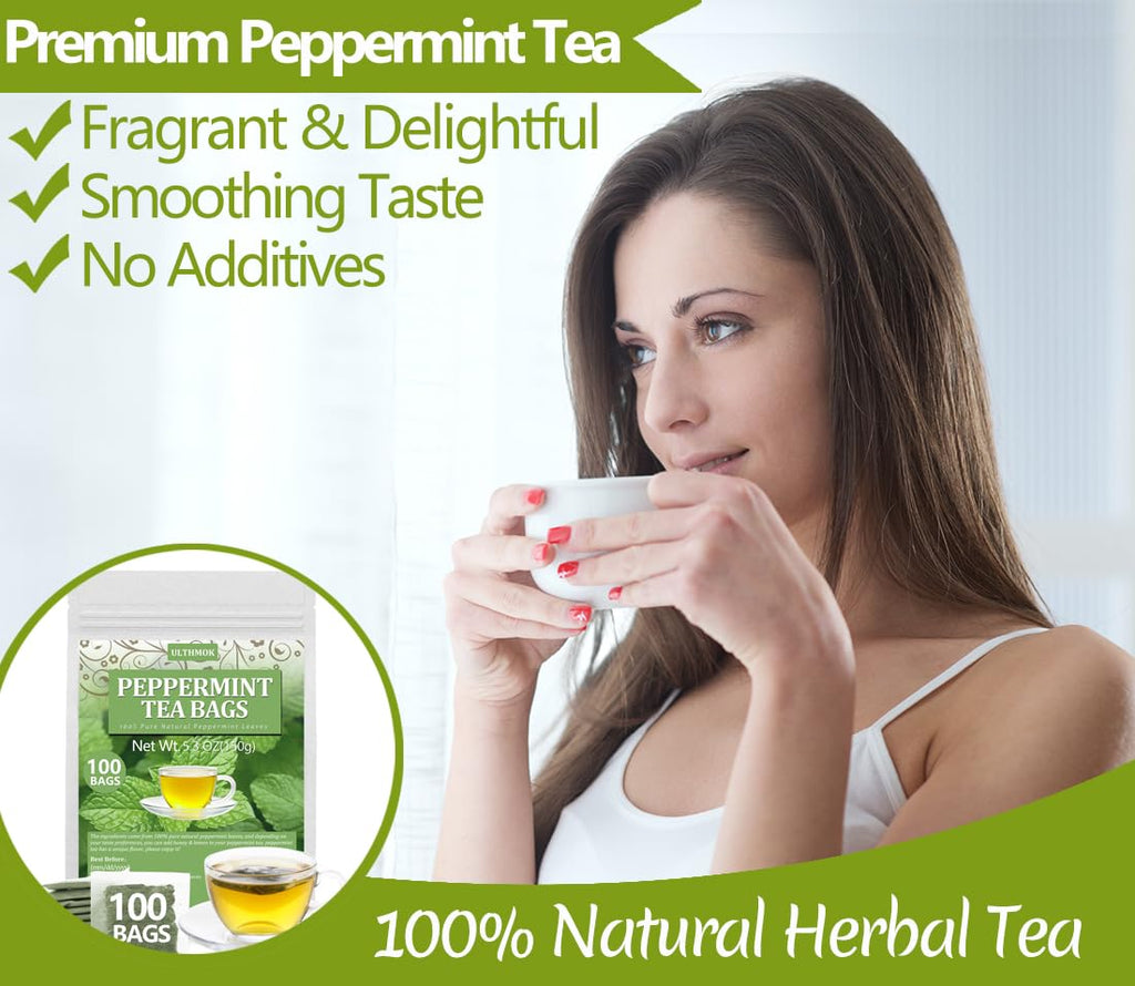 soothing peppermint tea for digestion