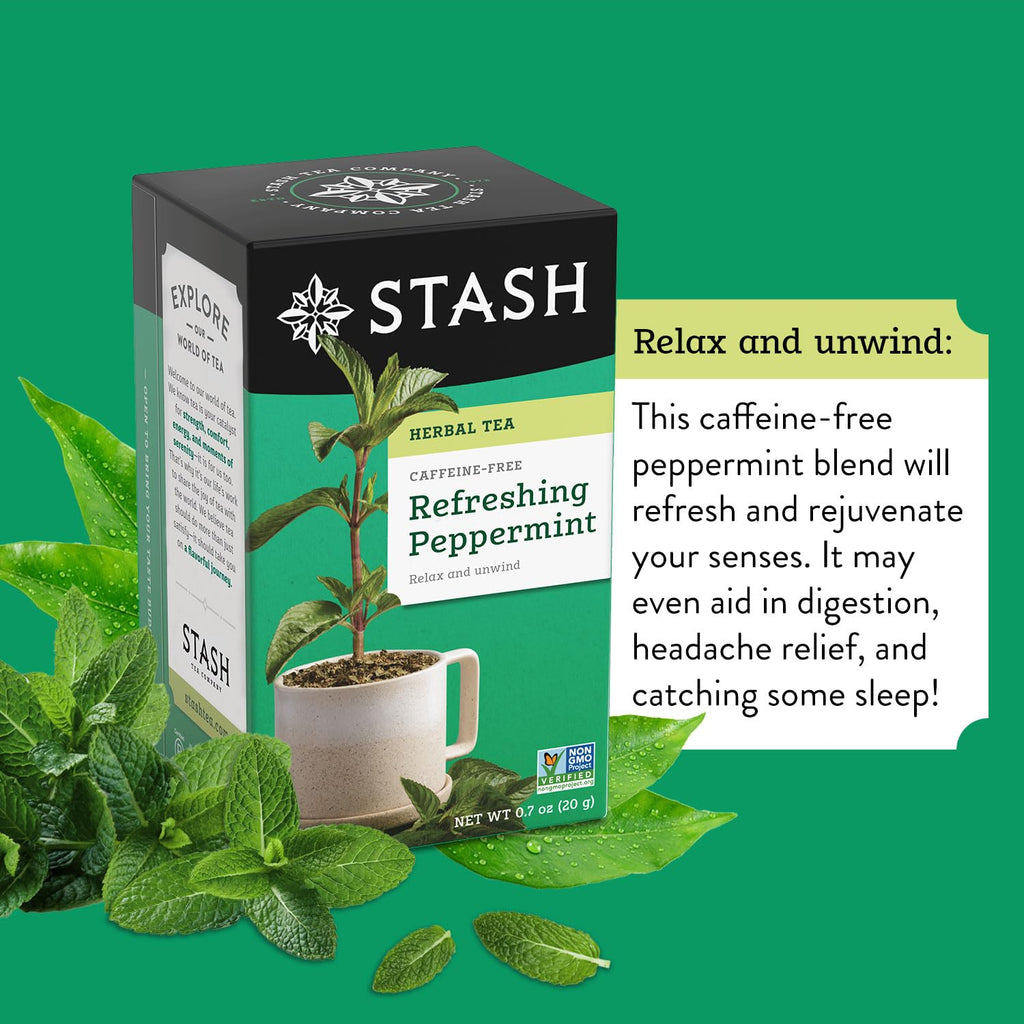 soothing peppermint tea for digestion