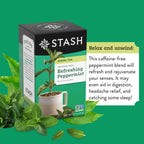 soothing peppermint tea for digestion