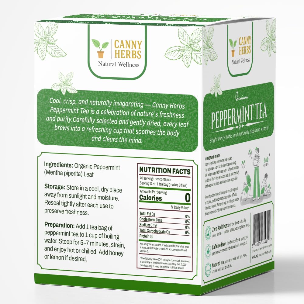 soothing peppermint tea for digestion