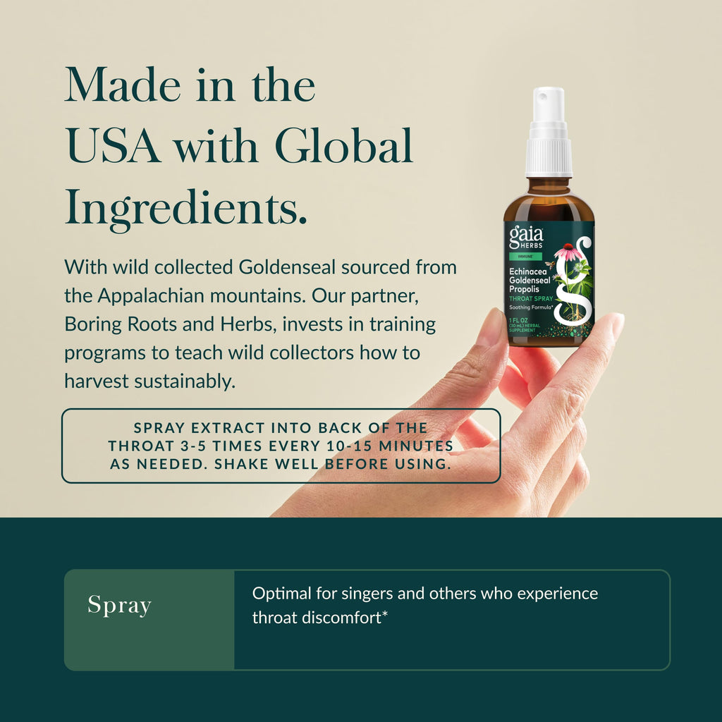 soothing peppermint throat spray