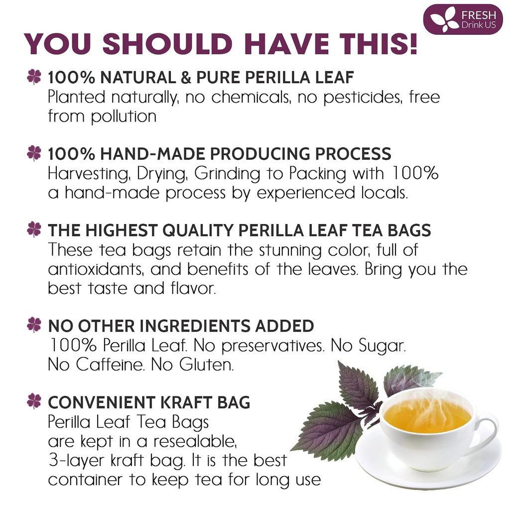 soothing perilla leaf tea for relaxation