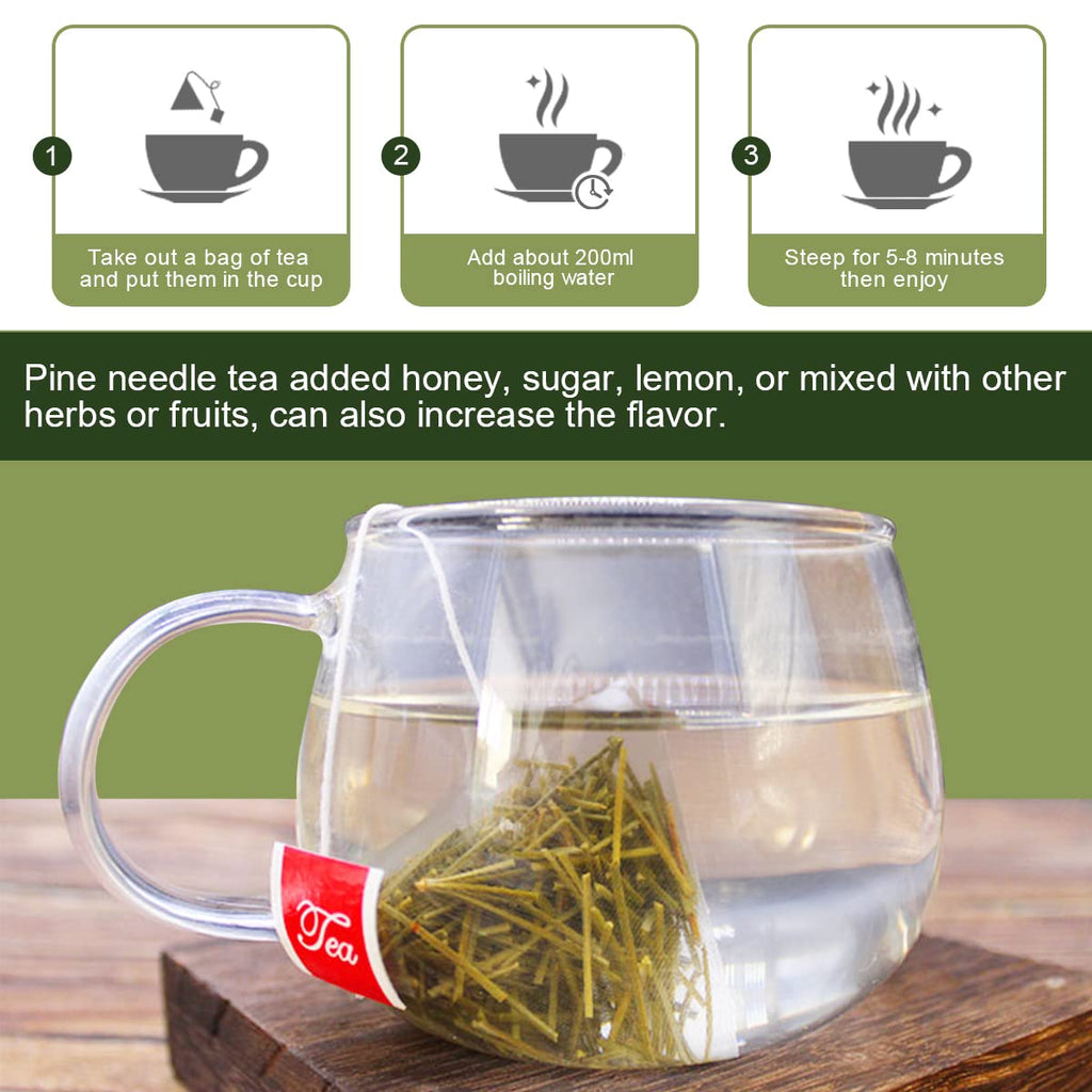 soothing pine needle tea experience