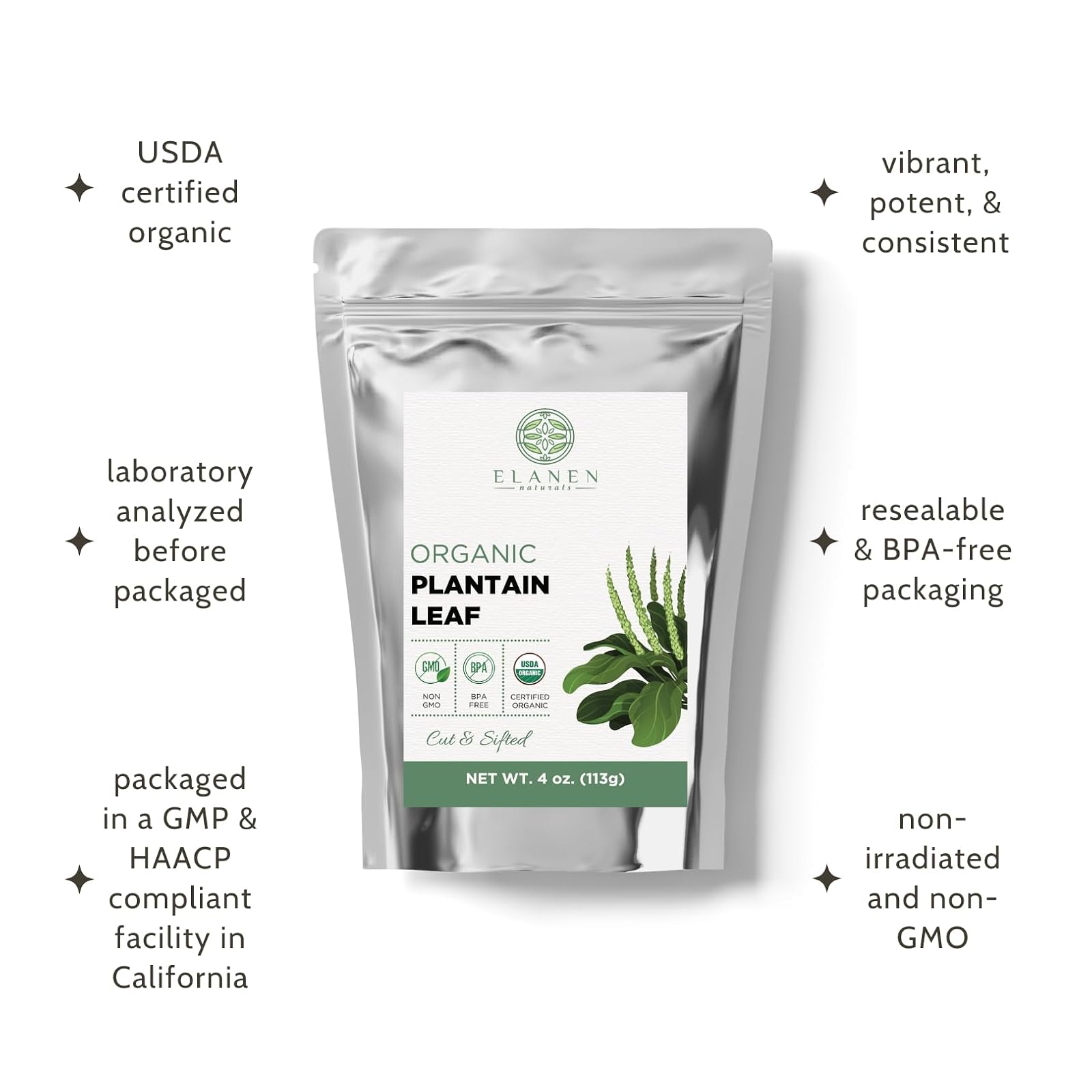 soothing plantain leaf herbal infusion