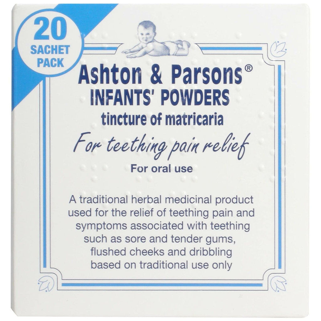 soothing powder for teething babies