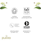 Soothing Pukka chamomile tea