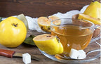 soothing quince-linden herbal tea