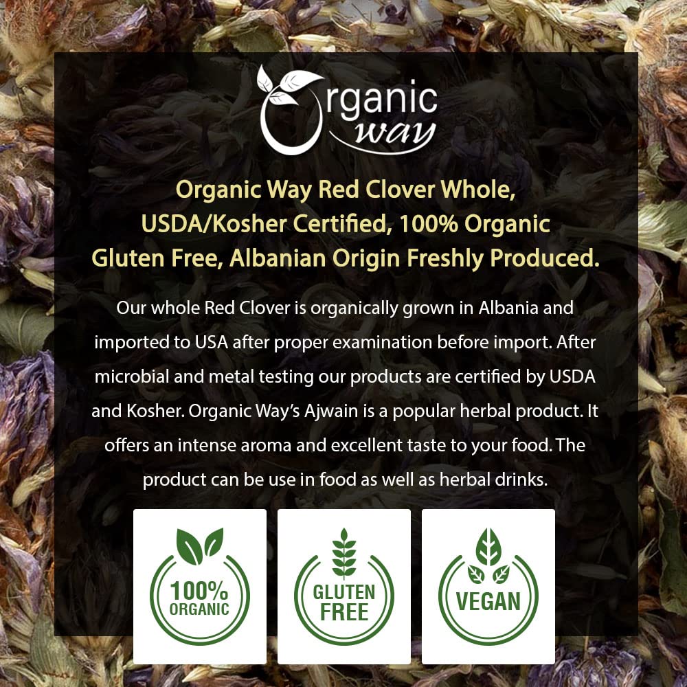 soothing red clover tea infusion