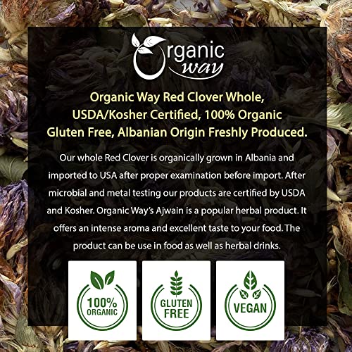 soothing red clover tea infusion