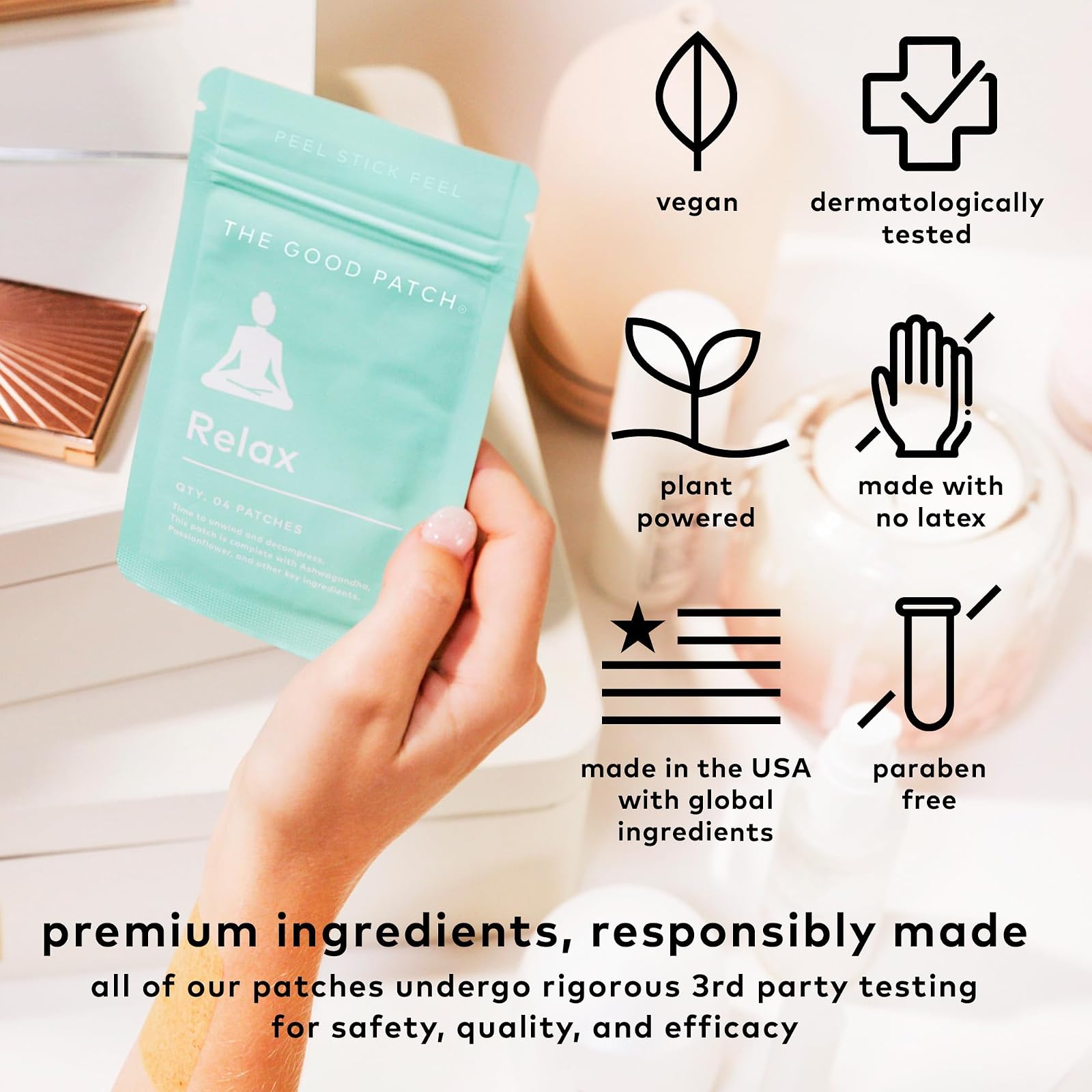 soothing relaxation patches for calm