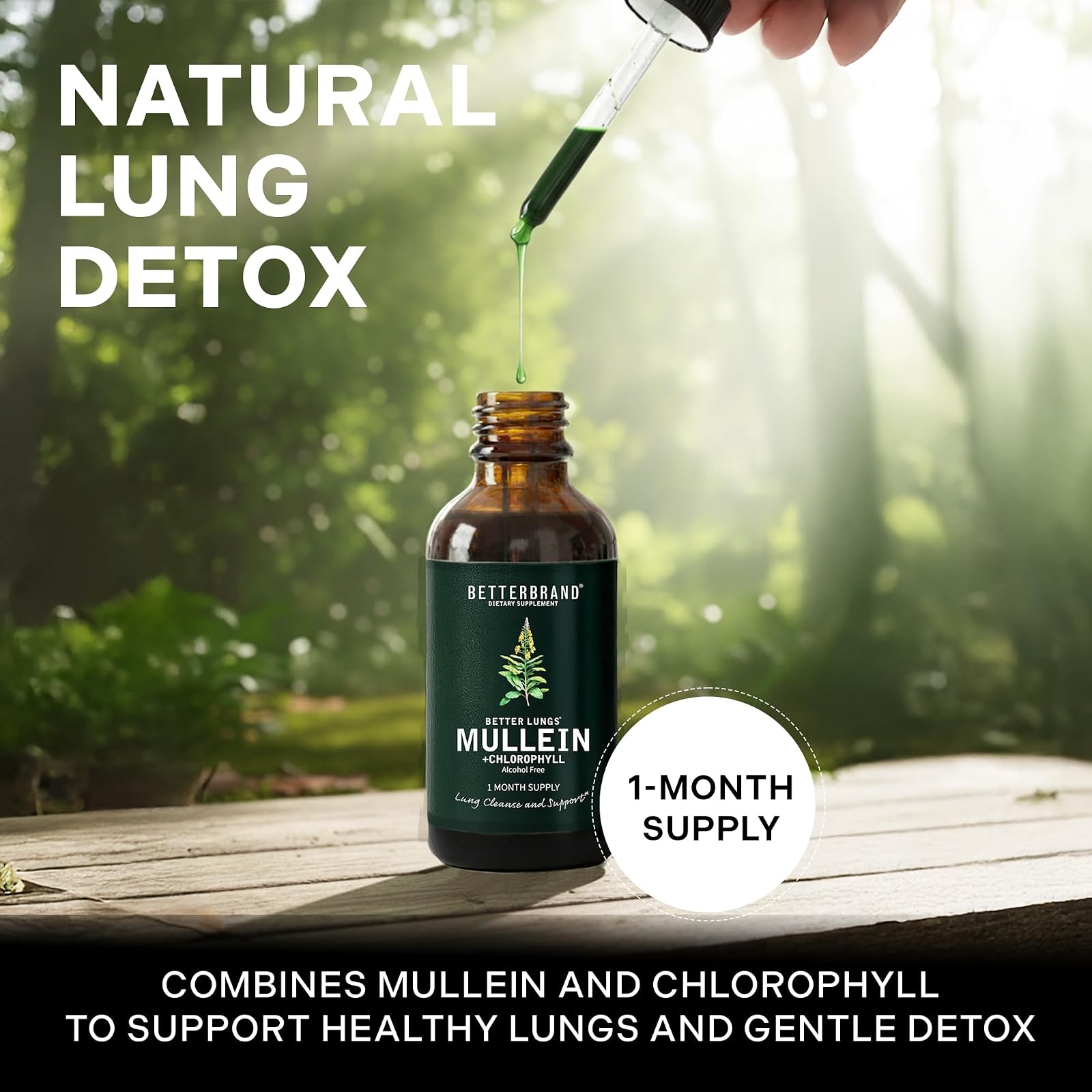 soothing respiratory support Mullein Drops