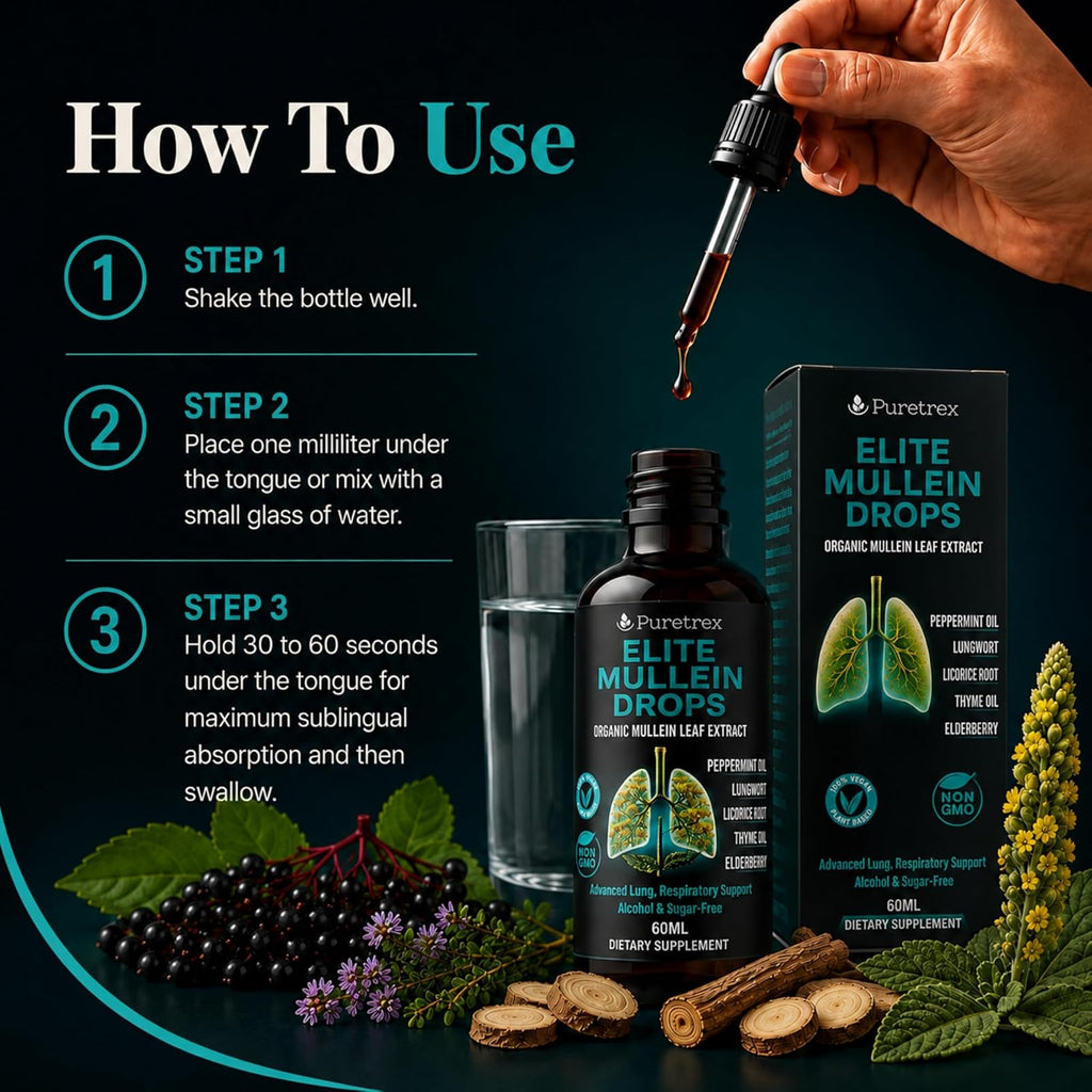 soothing respiratory support mullein drops