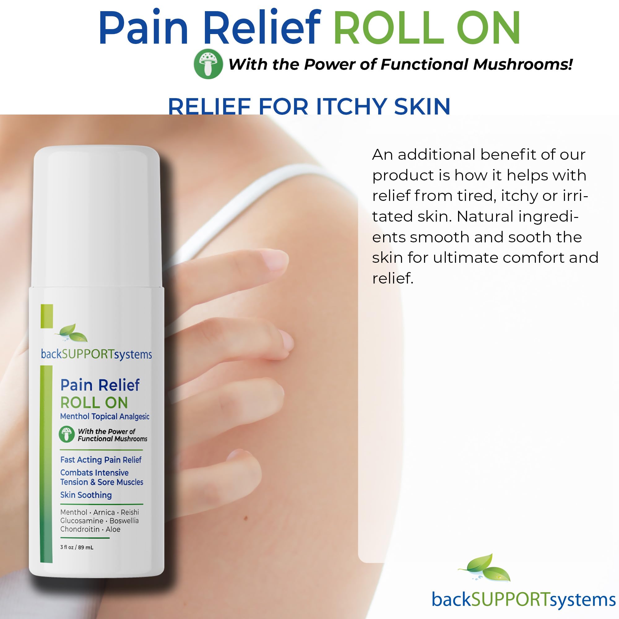Soothing roll-on with natural ingredients