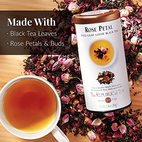 soothing rose black tea