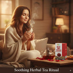 soothing rose hip tea experience