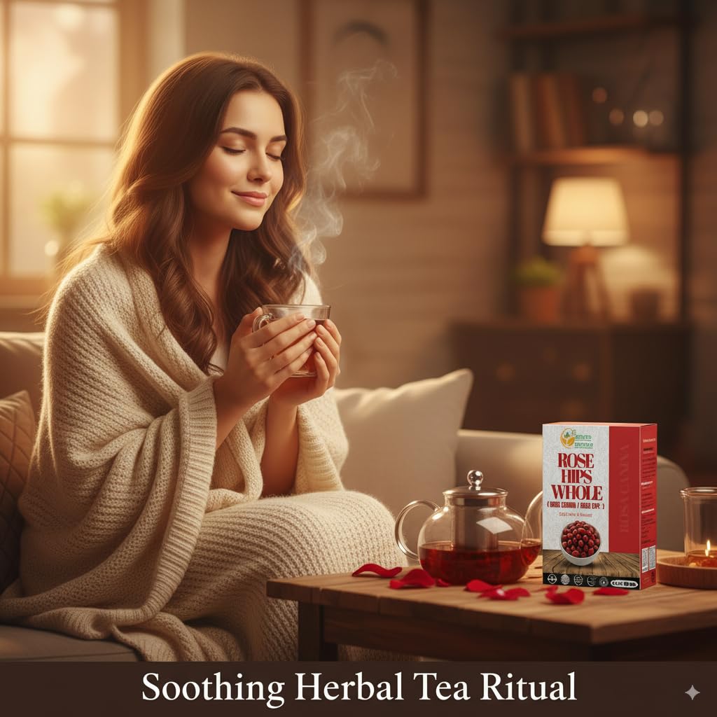 soothing rose hip tea experience