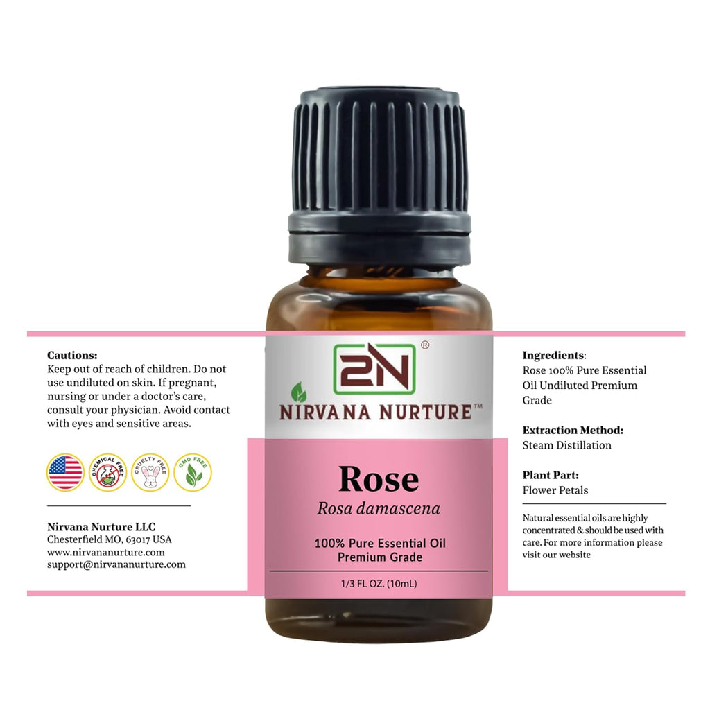 soothing rose oil for sensitive skin