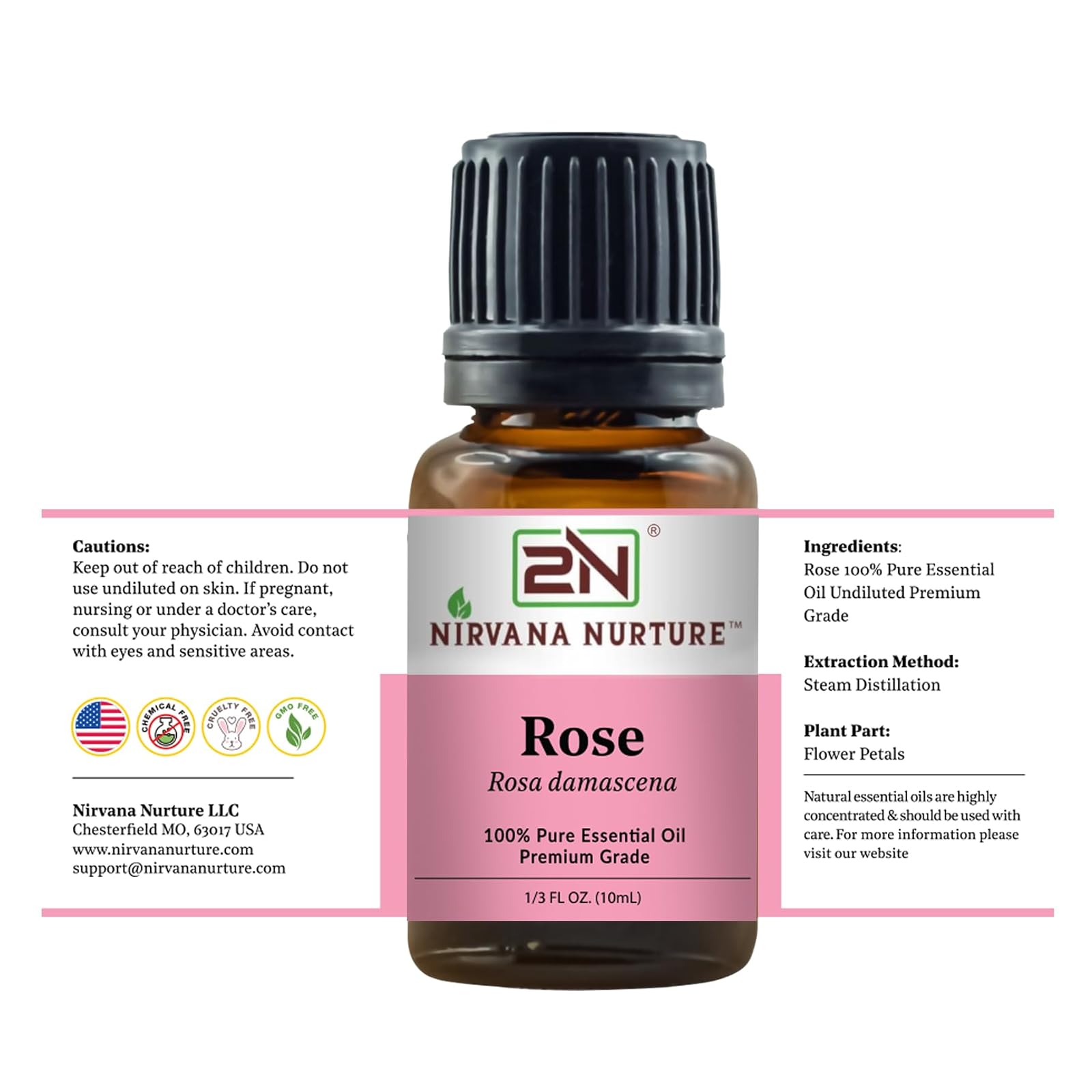 soothing rose oil for sensitive skin