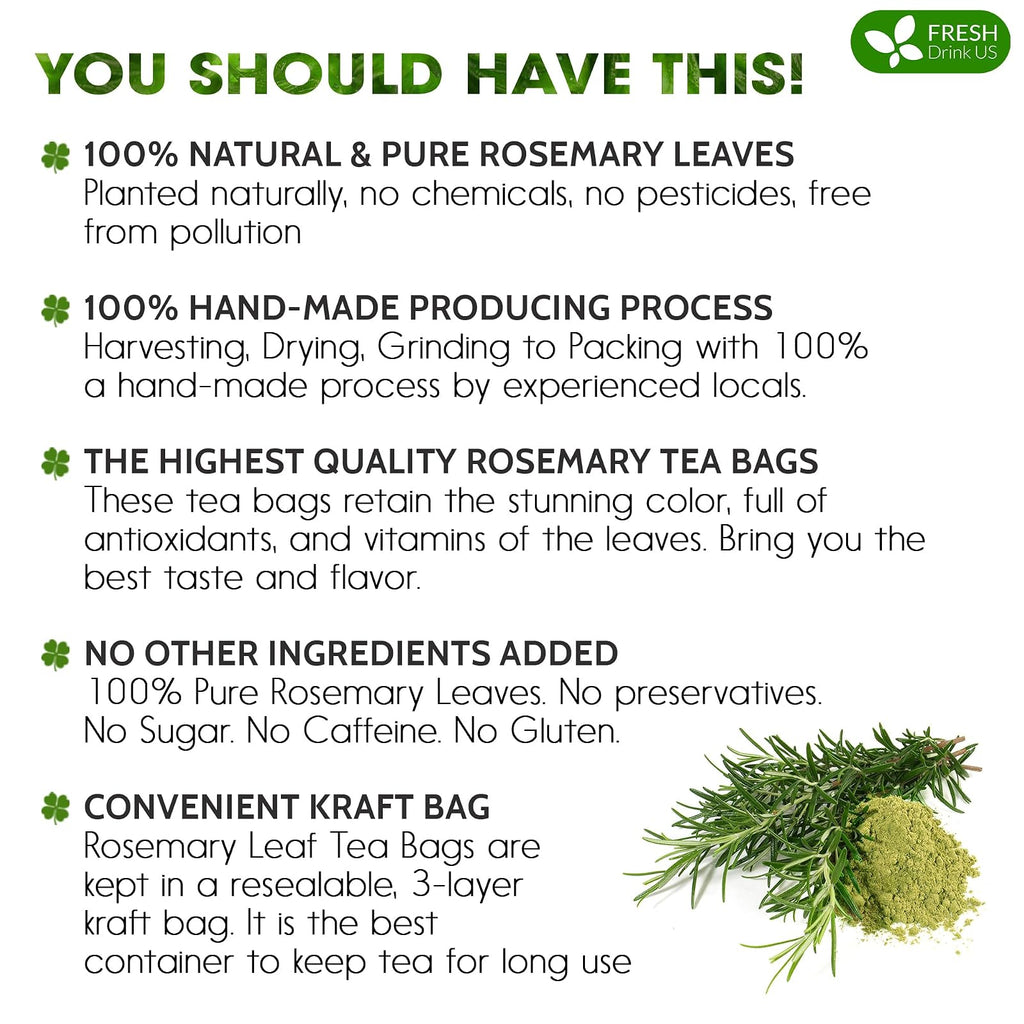 soothing rosemary tea for relaxation