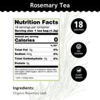 soothing rosemary tea for relaxation