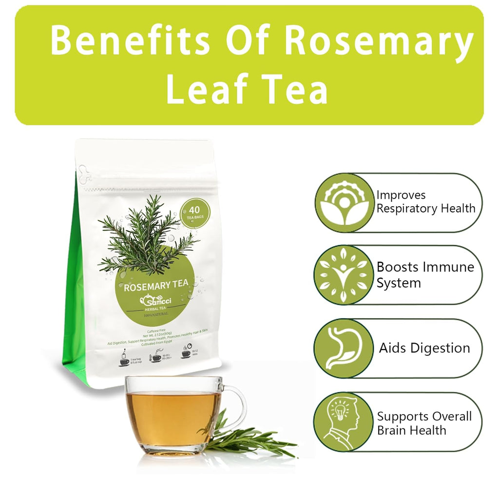 soothing rosemary tea for relaxation