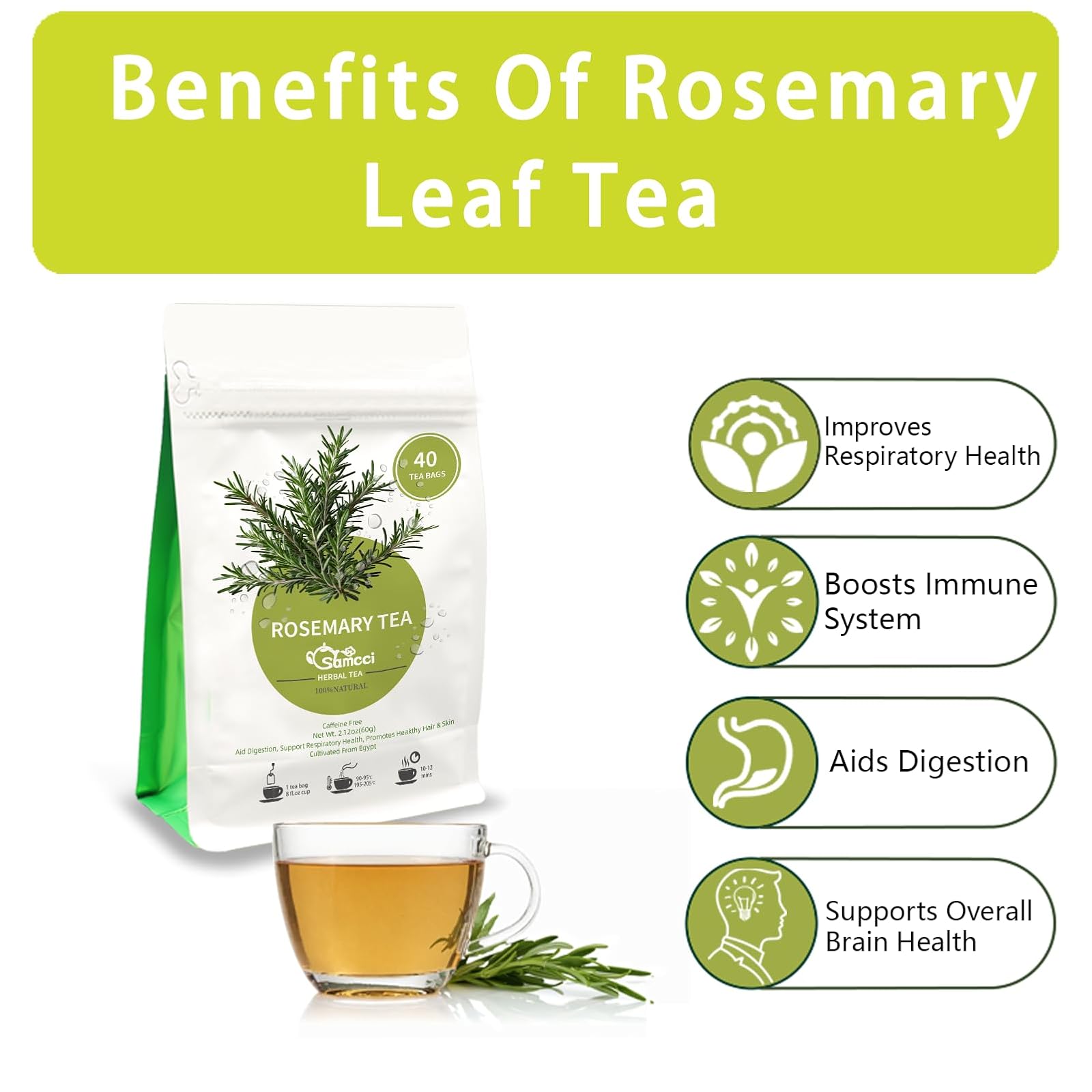 soothing rosemary tea for relaxation