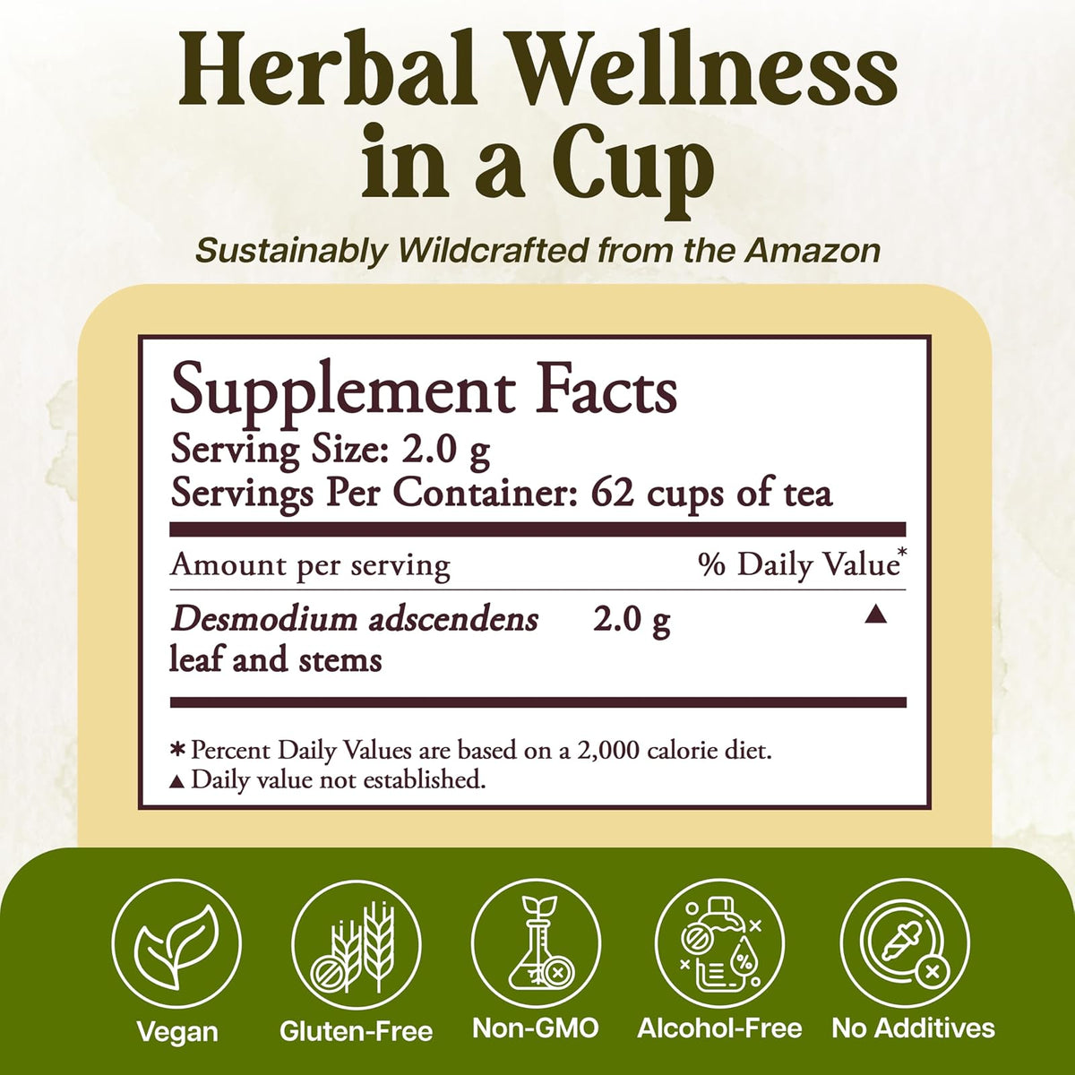 soothing Royal Desmodium herbal blend