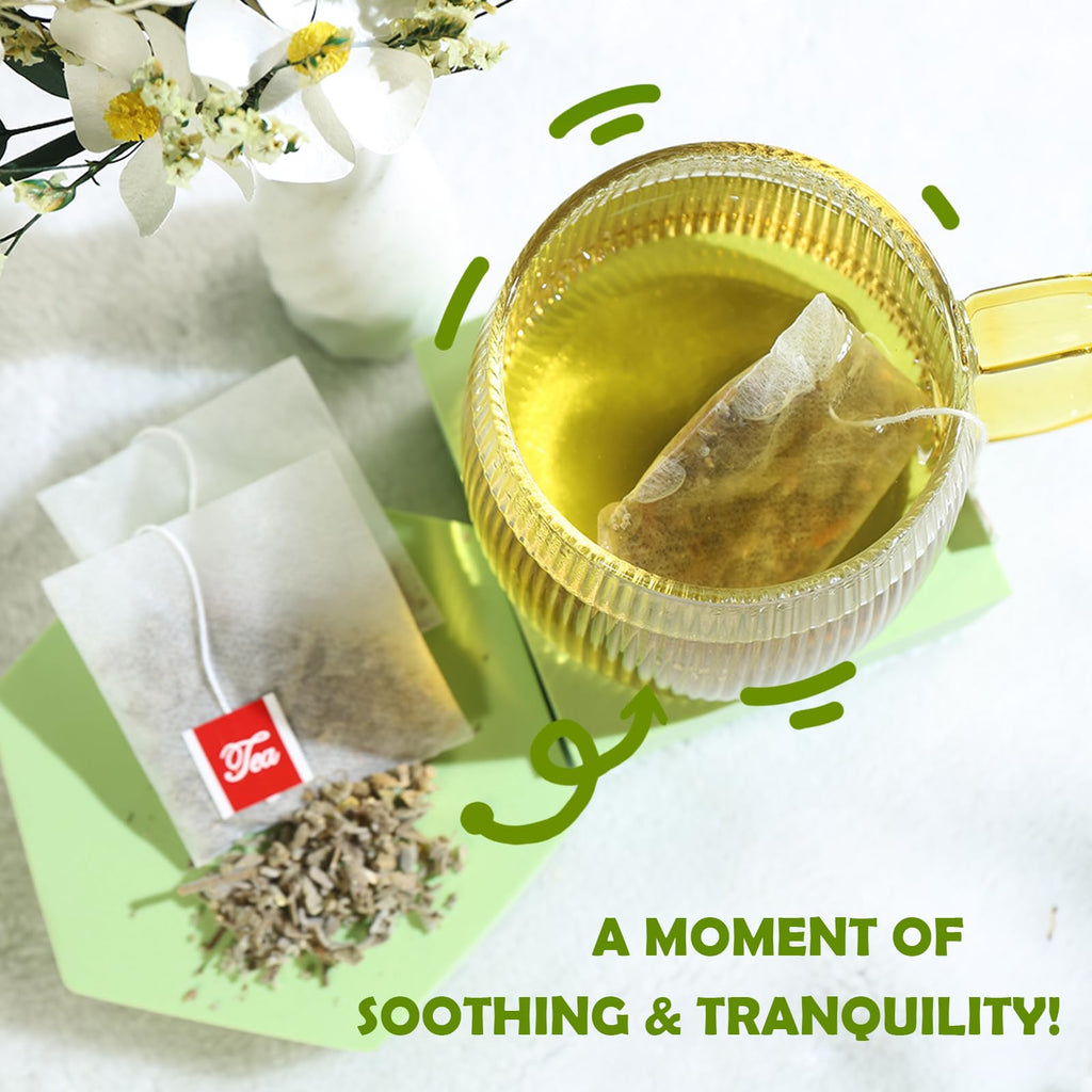 soothing sage leaf tea for relaxation