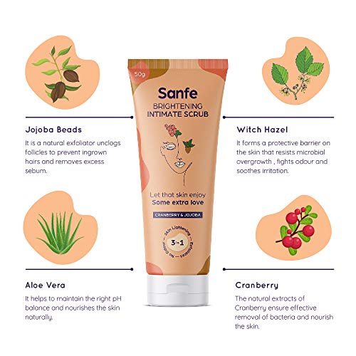 soothing scrub for delicate areas