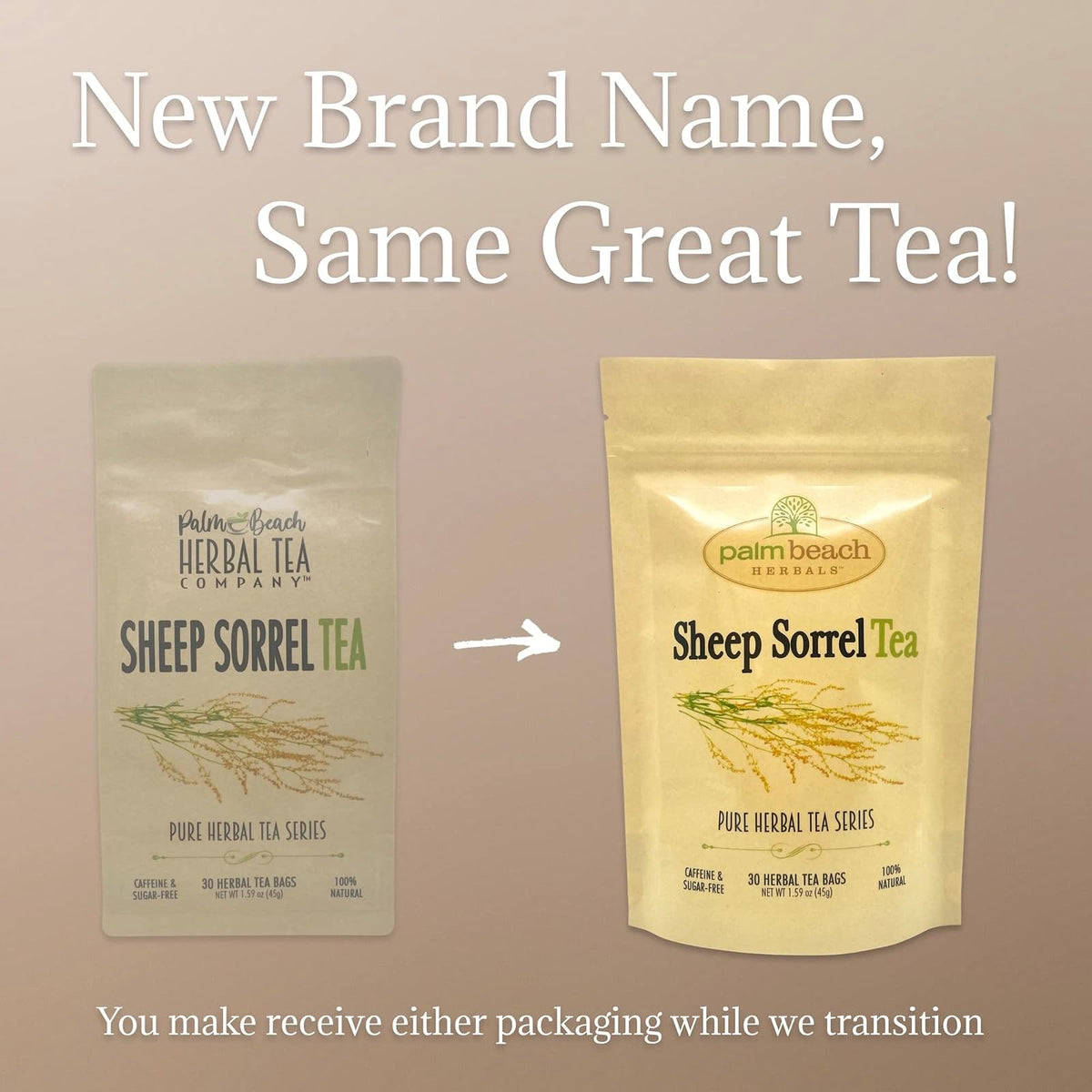 Soothing sheep sorrel tea blend