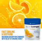 soothing silver lozenges with vitamin c