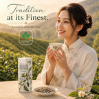 soothing silver needle tea infusion