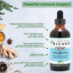 soothing skin treatment with silver