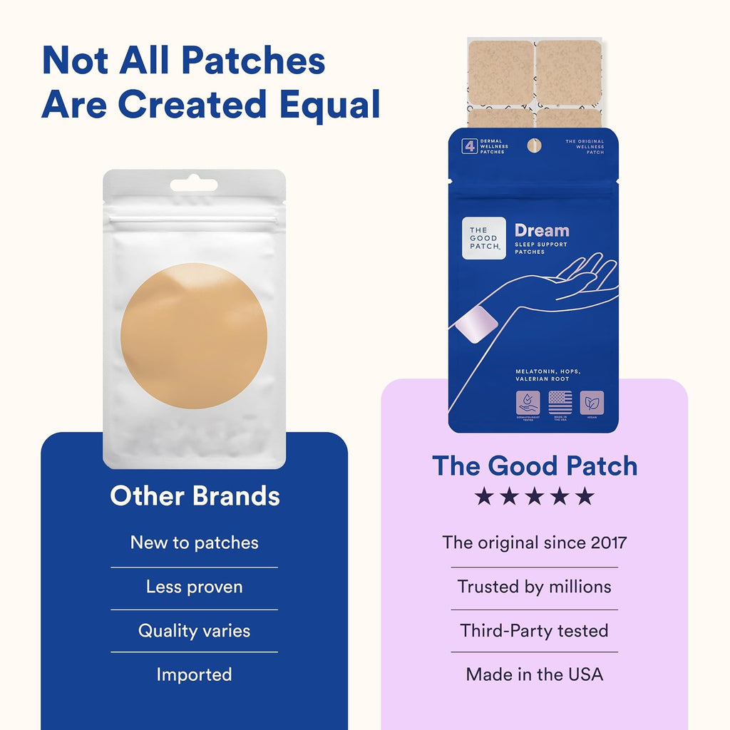 soothing sleep patches for adults