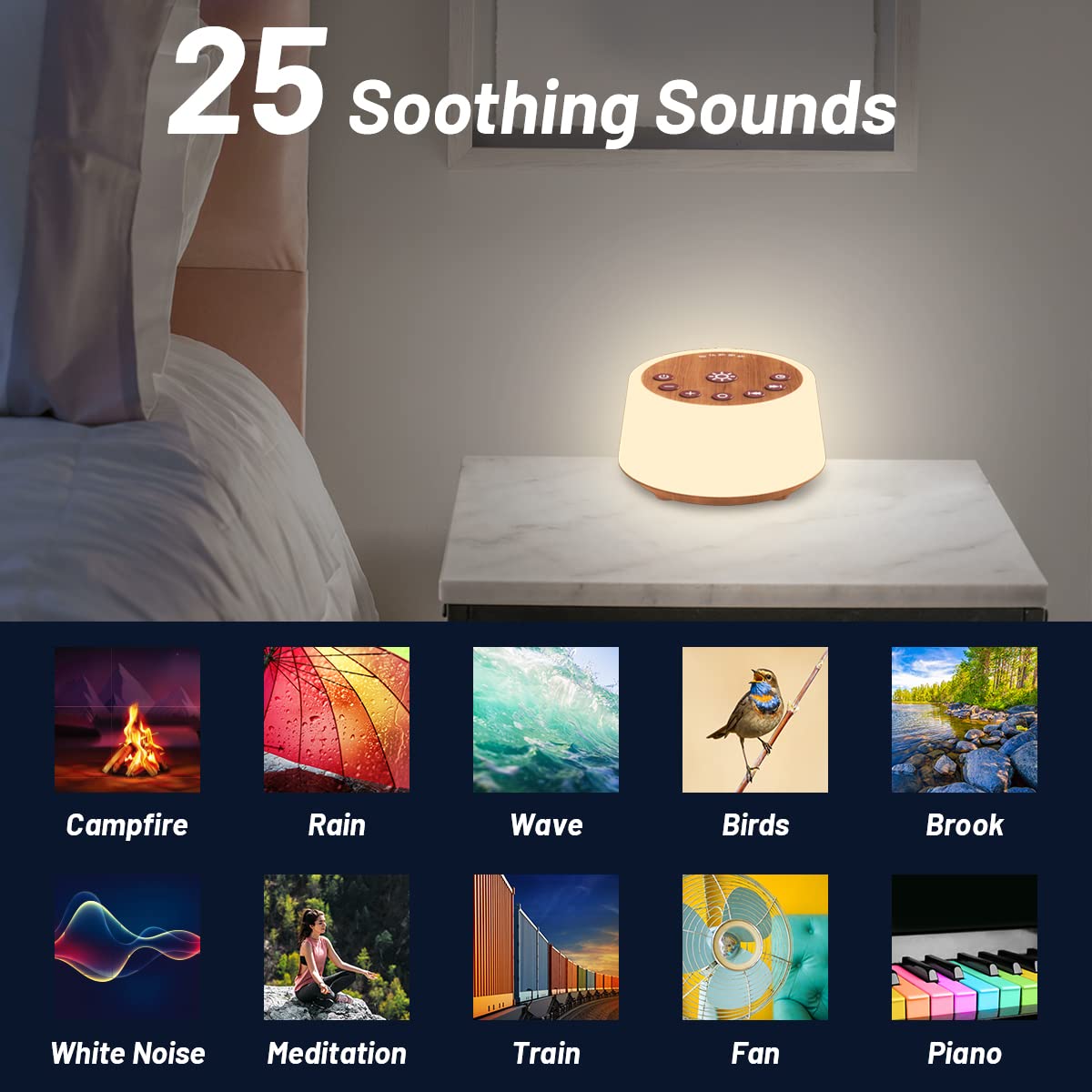 soothing sounds for better sleep