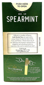 soothing spearmint herbal infusion