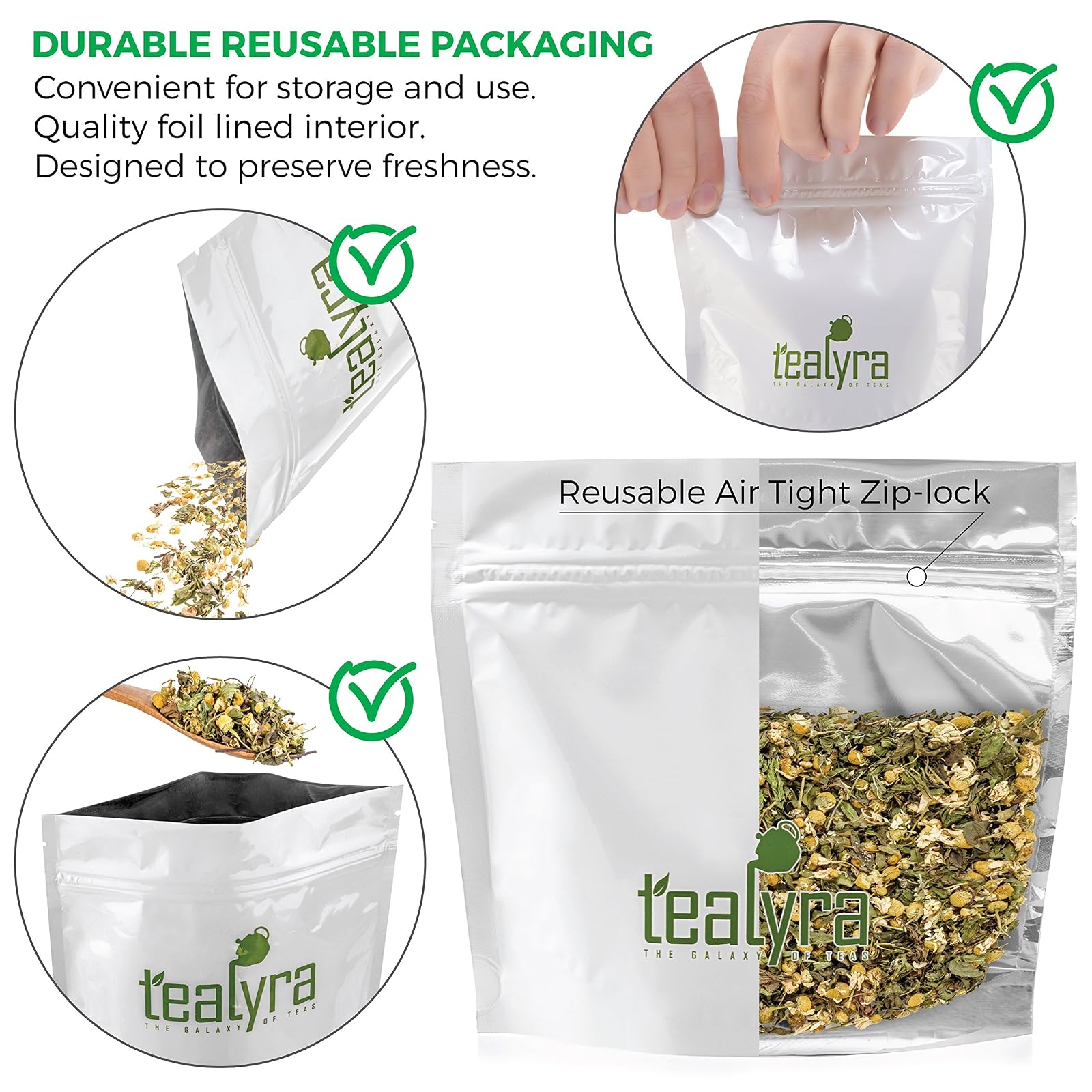 soothing spearmint herbal tea leaves