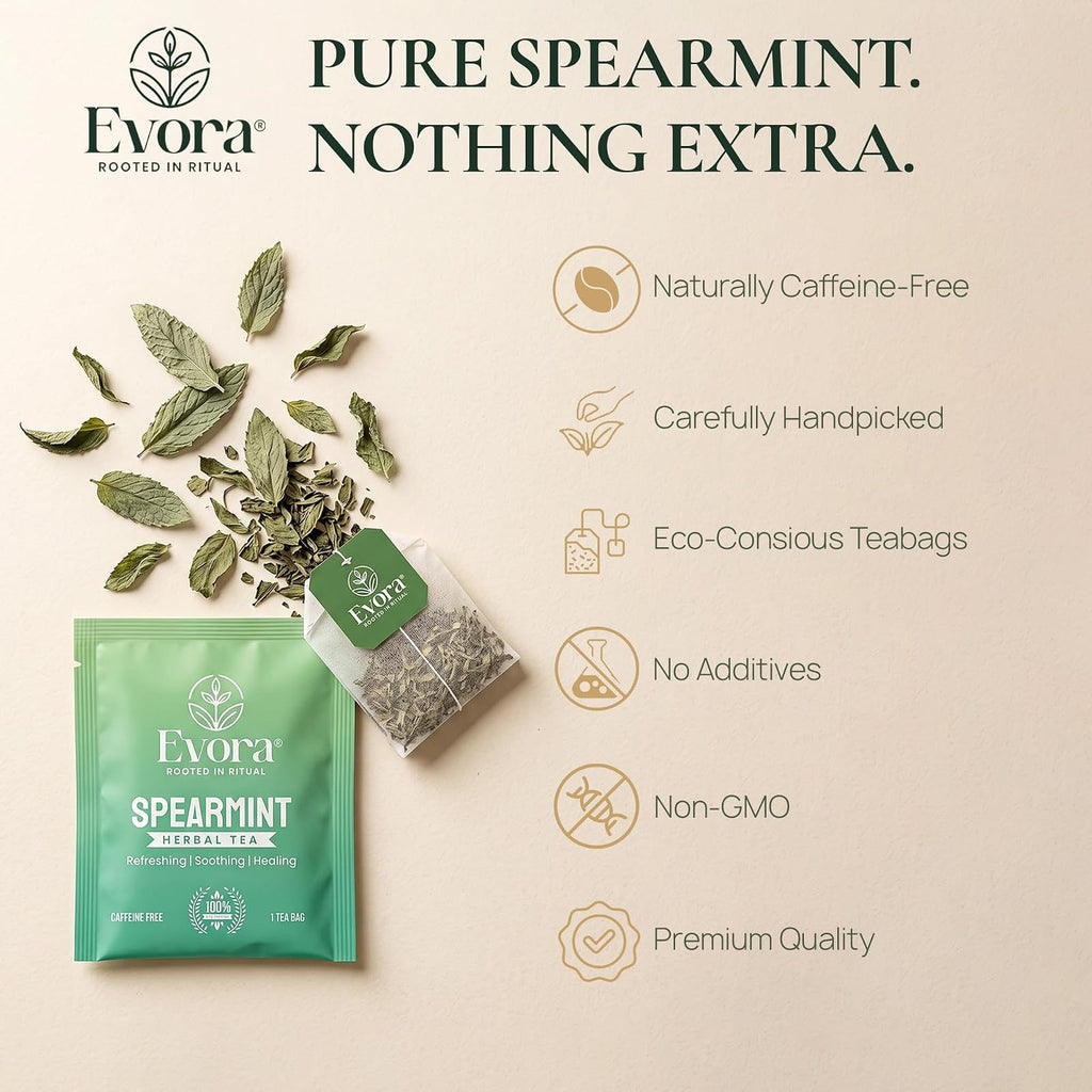 soothing spearmint tea for digestive health