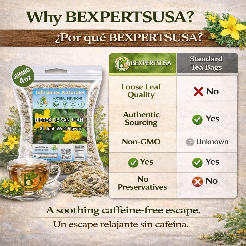 soothing St. John's Wort tea blend
