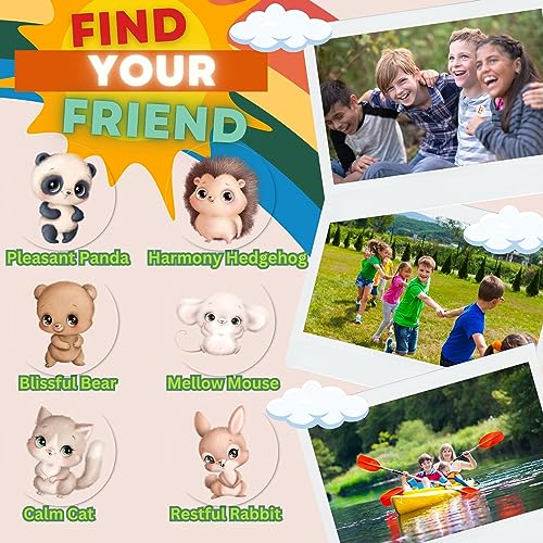 Soothing stickers for emotional balance