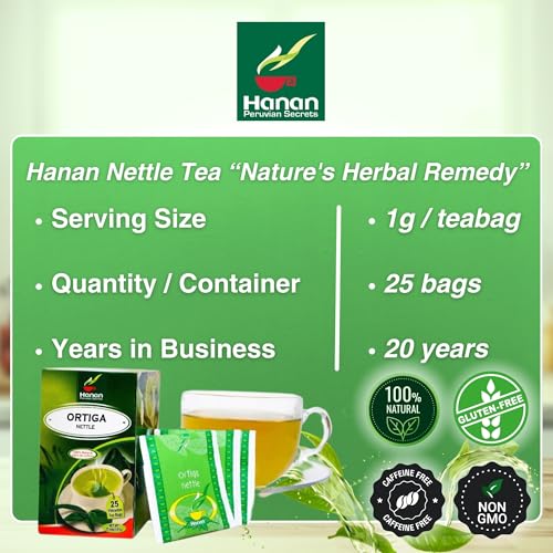 soothing stinging nettle tea bags
