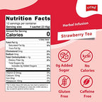 soothing strawberry tea for digestion