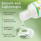 soothing sunburn relief gel